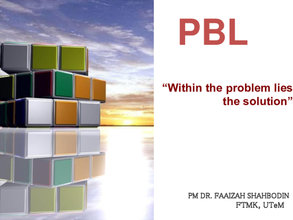(PDF) PBL " Within the problem lies the solution " | kh yap - Academia.edu
