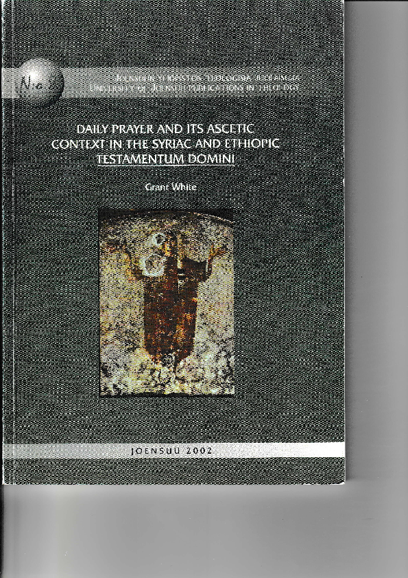 (PDF) Daily Prayer and Its Ascetic Context in the Syriac and Ethiopic ...