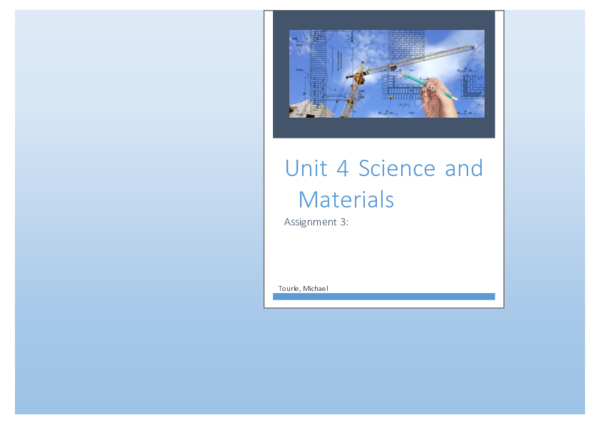 (DOC) Unit 4 Science and Materials