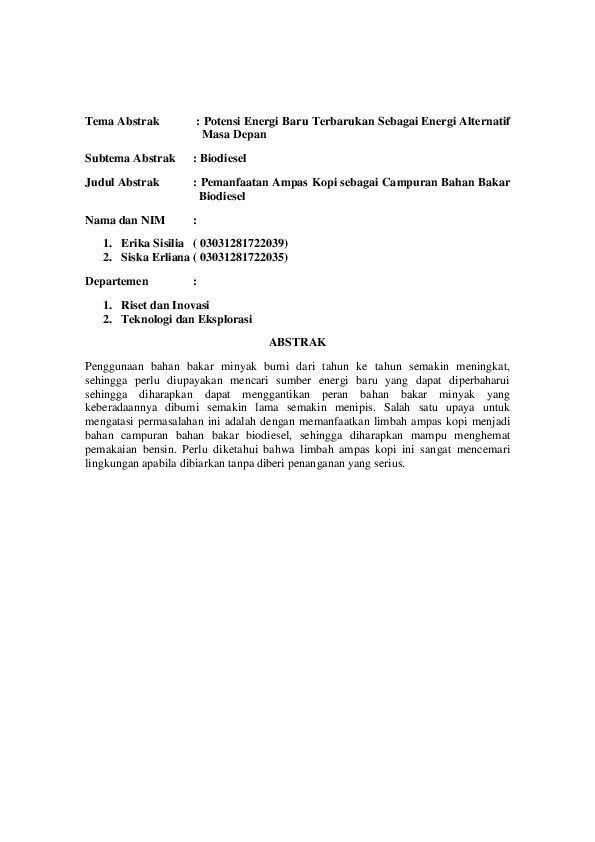 (DOC) Tema Abstrak