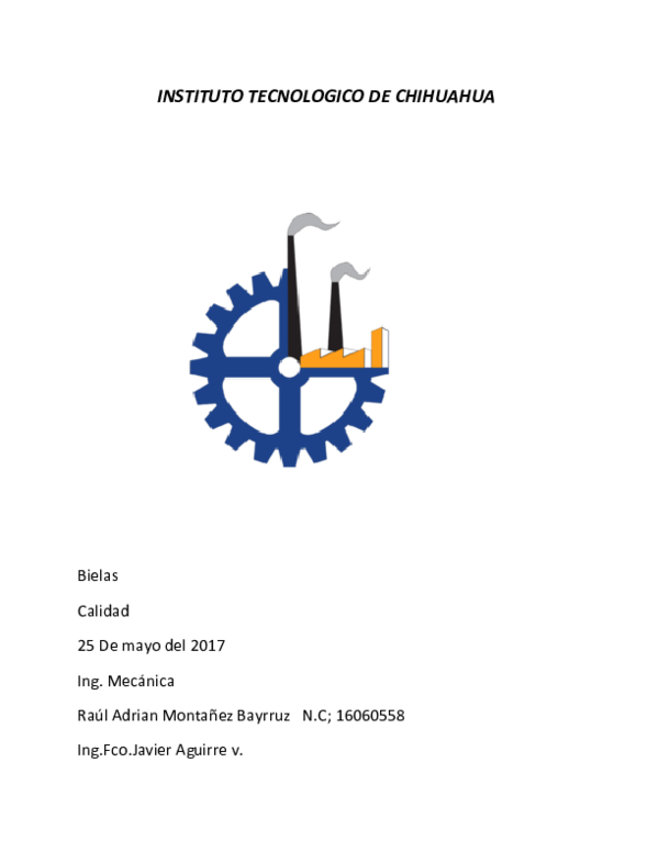 (DOC) INSTITUTO TECNOLOGICO DE CHIHUAHUA | Raul Adrian - Academia.edu