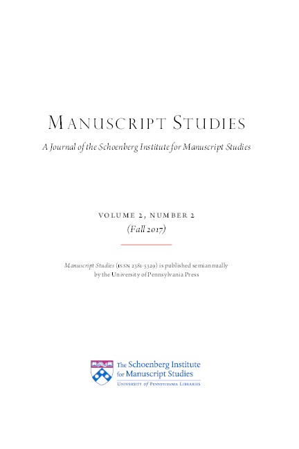 (PDF) The Western Manuscript Collection of Alfred Chester Beatty (ca ...