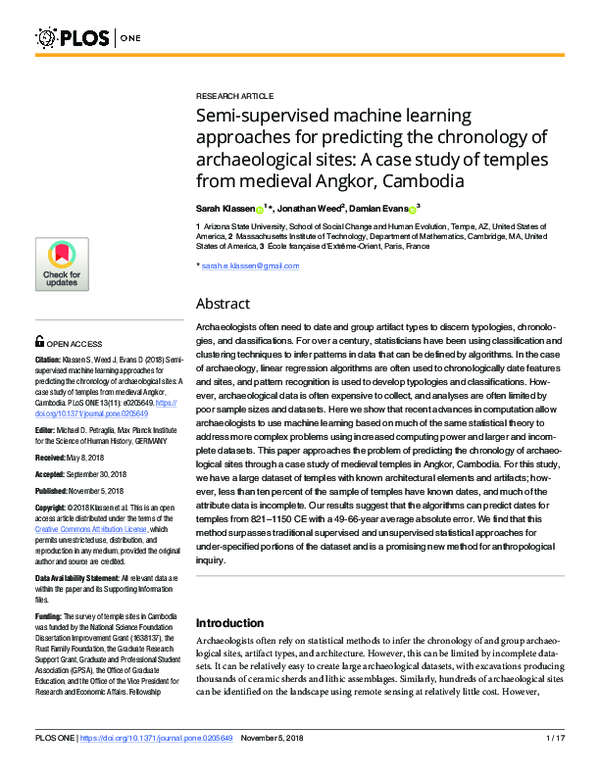 (PDF) Semi-supervised machine learning approaches for predicting the ...