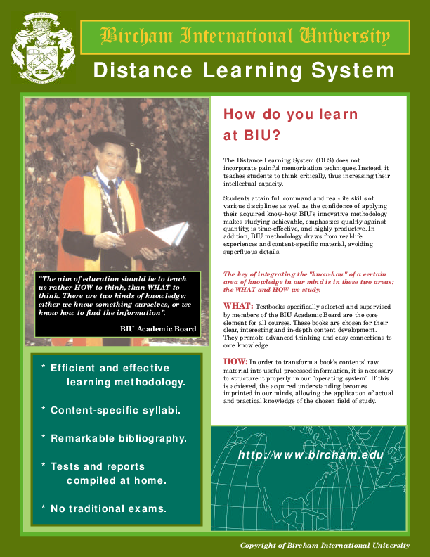 (PDF) How do you learn at BIU