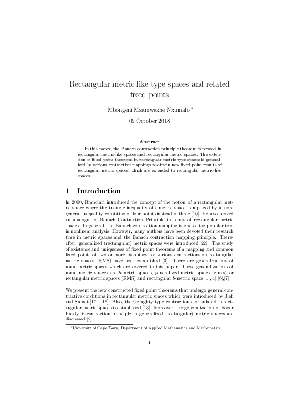 Rectangular Metric Like Type Spaces And Related Fixed Points