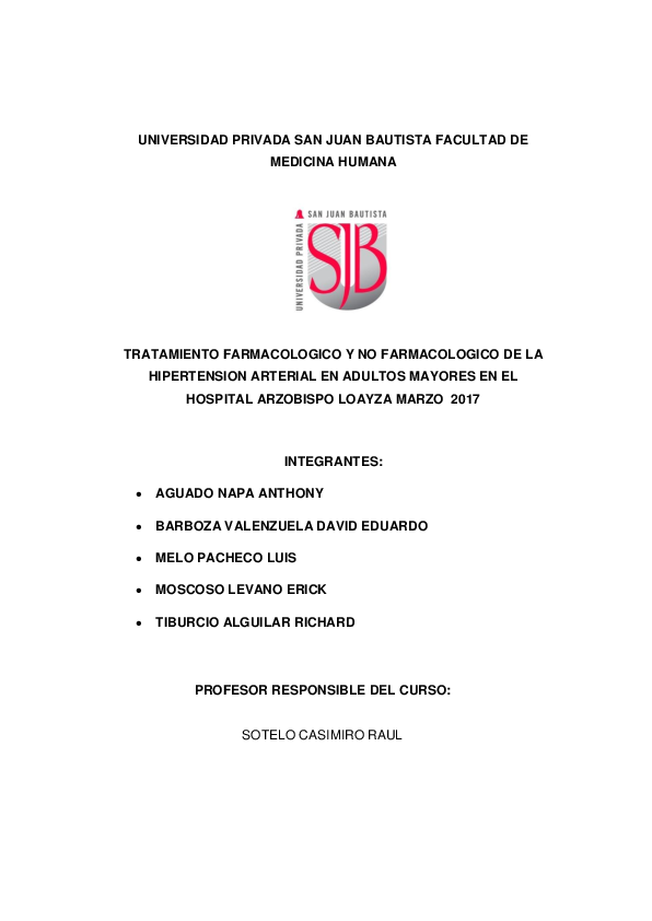 (DOC) UNIVERSIDAD PRIVADA SAN JUAN BAUTISTA FACULTAD DE MEDICINA HUMANA ...