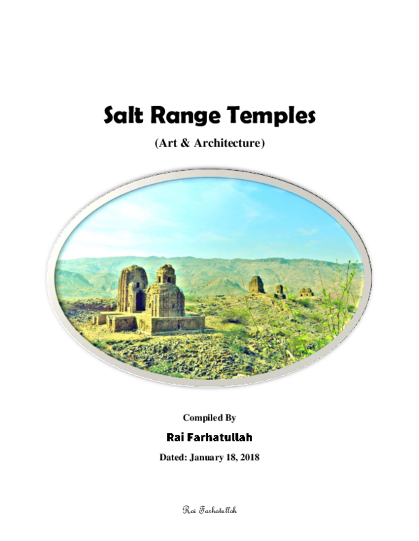 (PDF) Salt Range Temples