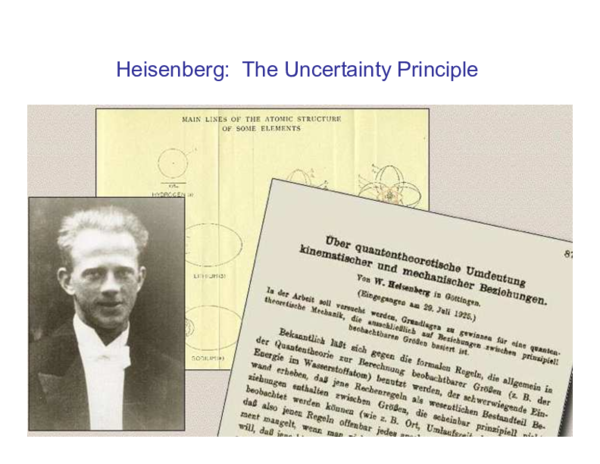 (PDF) Heisenberg: The Uncertainty Principle