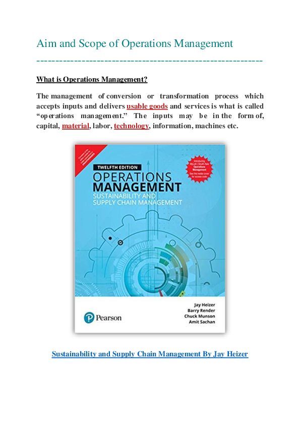 (DOC) Aim and Scope of Operations Management.docx | Management Guru ...