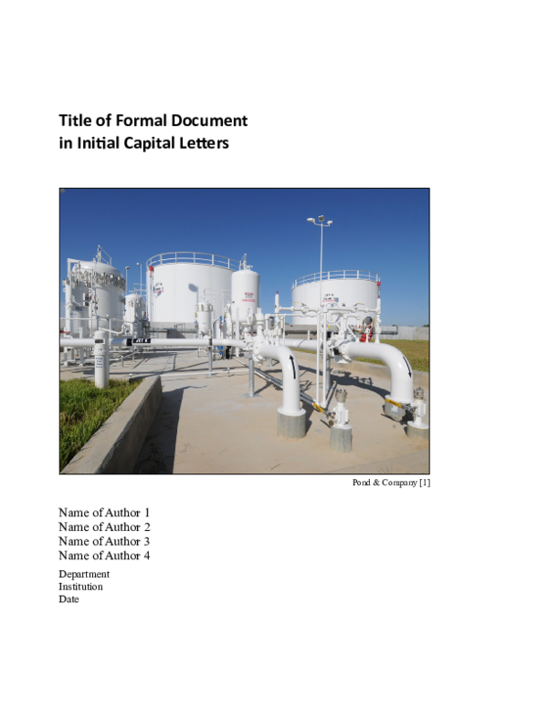 (DOC) Title of Formal Document in Initial Capital Letters Title of ...