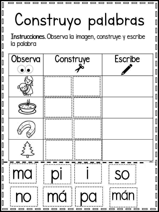 (PDF) Construyo Palabras