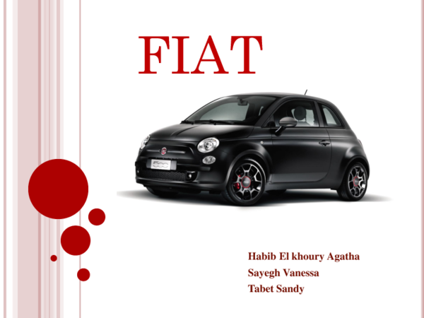 (PPT) Fiat final | sandy Tabet - Academia.edu
