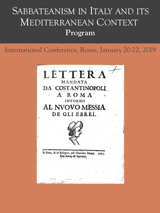 (PDF) Sabbateanism in Italy and its Mediterranean Context ...
