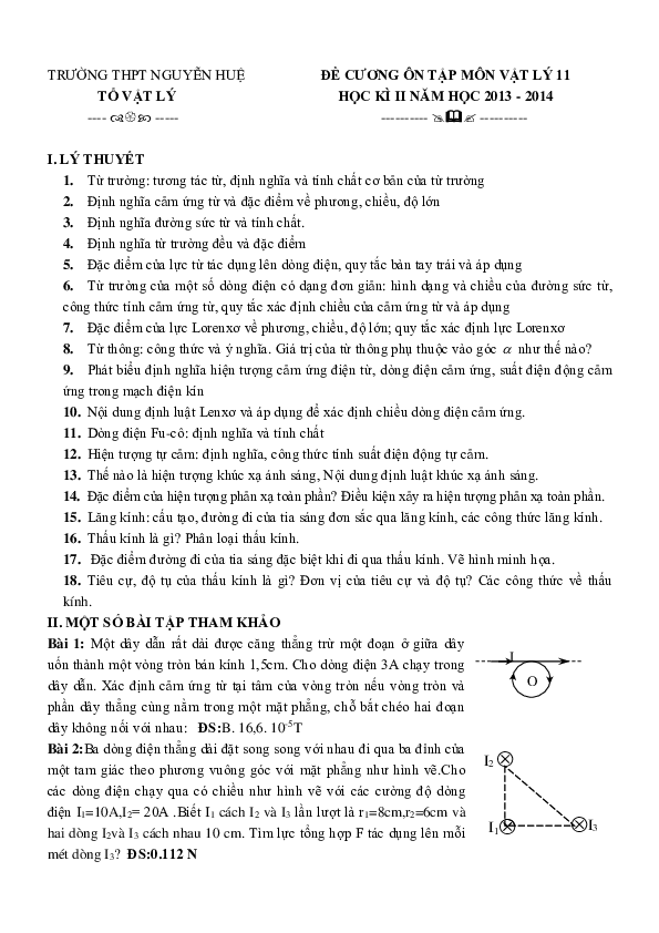 (DOC) Vatly 11 decuong hkii