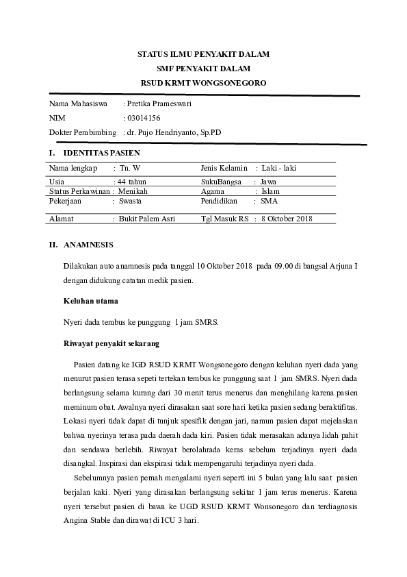 (DOC) Case NSTEMI, AMI