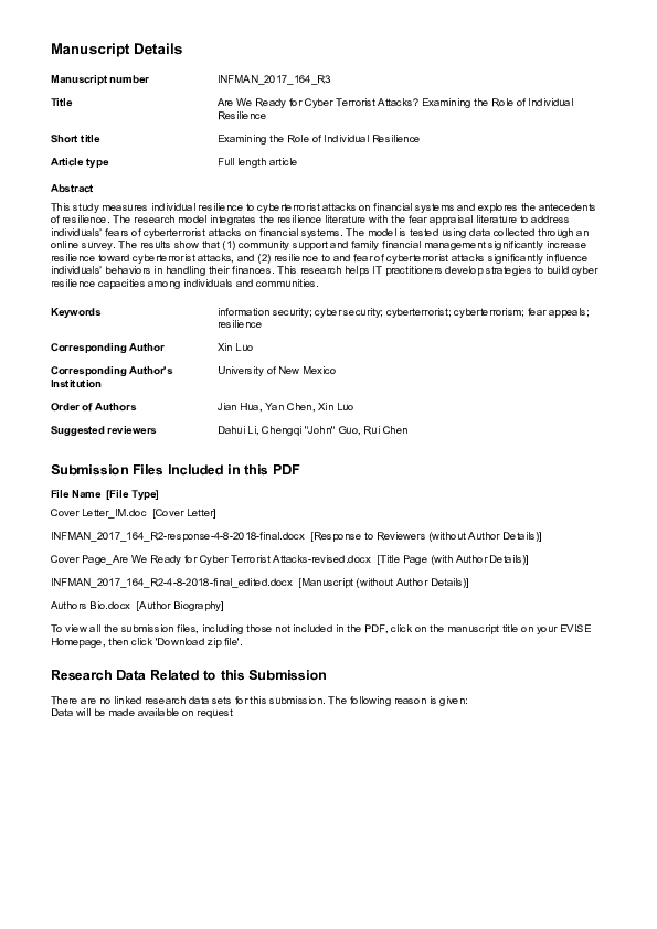 (PDF) Submission Files Included in this PDF | Joshua Hua - Academia.edu