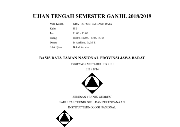 (DOC) COVER UTS SBD FIKRI