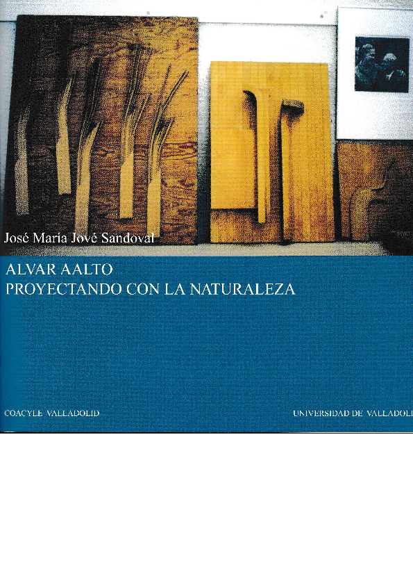 (PDF) Alvar Aalto Proyectar con la naturaleza