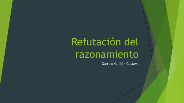 (PPT) Refutación-Razón | Gustavo Garrido - Academia.edu