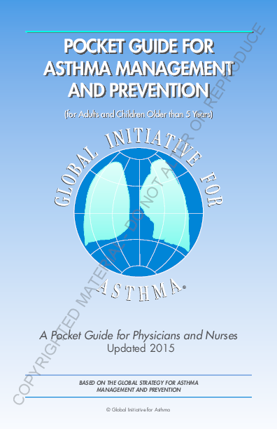 POCKET GUIDE FOR ASTHMA MANAGEMENT AND PREVENTION A Pocket Guide for ...