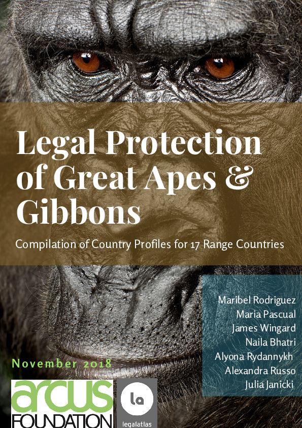 (PDF) Legal Protection of Great Apes & Gibbons: Compilation of Country ...