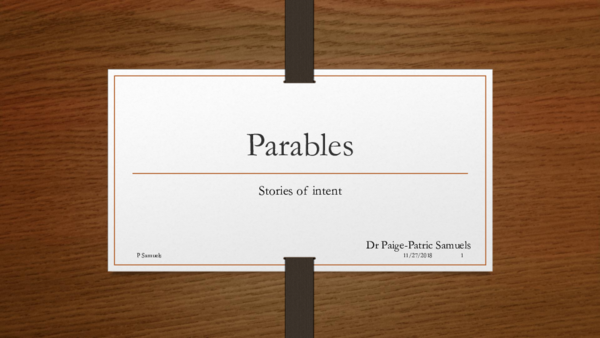 (PPT) Parables.pptx