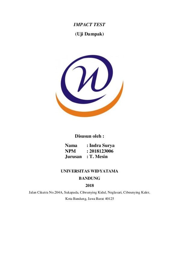 (DOC) IMPACT TEST.docx