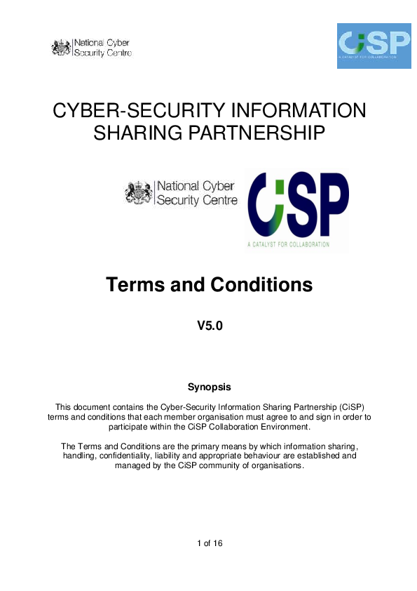 information sharing environment