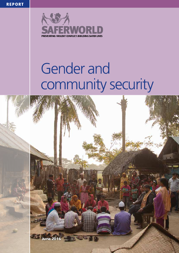 (PDF) Gender and Community Security | Hannah Wright - Academia.edu