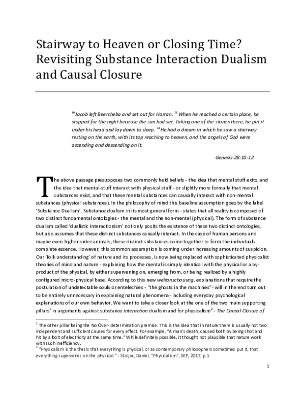(PDF) Stairway to Heaven or Closing Time? Revisiting Substance ...