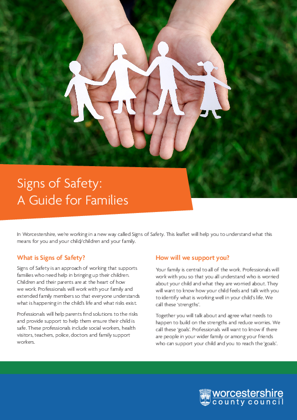 (PDF) Signs of Safety Leaflet Families | Bh Aspire - Academia.edu
