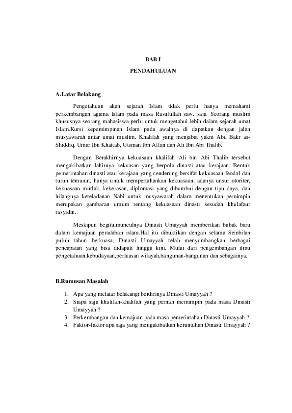 (DOC) Sejarah Peradaban Islam-Bani Umayyah.docx