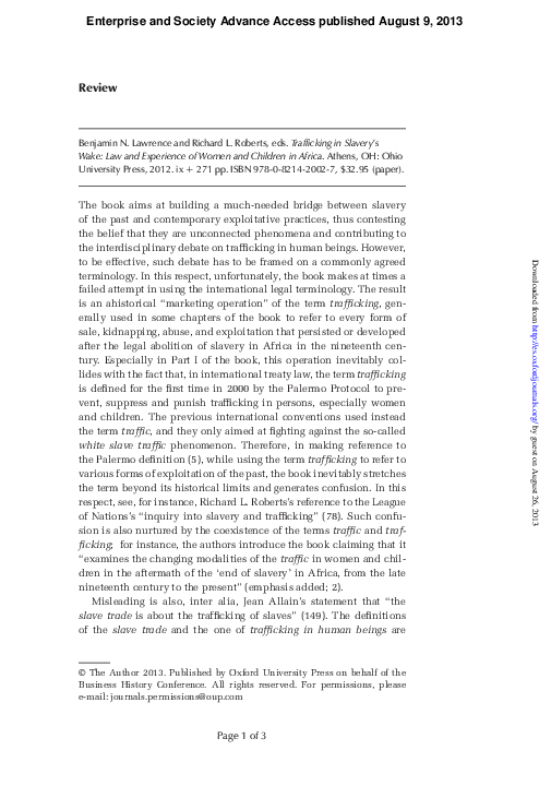 (PDF) SCARPA S. (2011) “Beate Andrees and Patrick Belser (eds). Forced ...