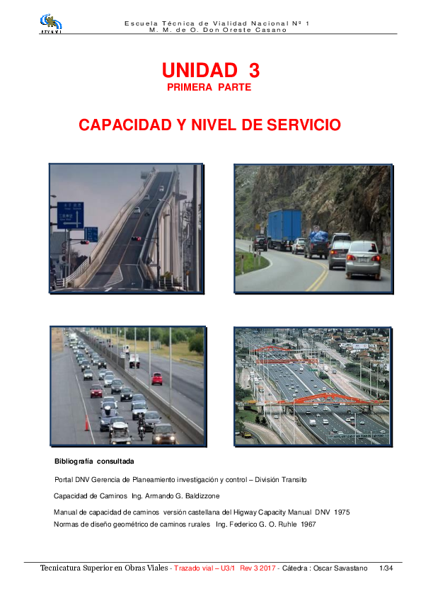 (PDF) UNIDAD 3 CAPACIDAD Y NIVEL DE SERVICIO