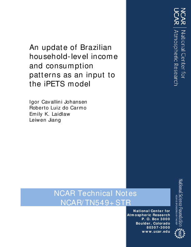 (PDF) An update of Brazilian household-level income and consumption ...