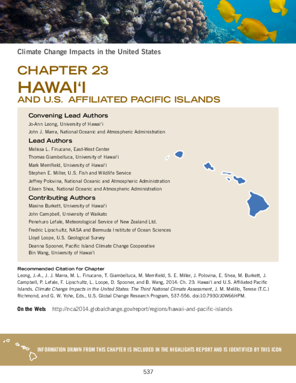 (PDF) Hawai'i and U.S. Affiliated Pacific Islands | Maxine Burkett ...