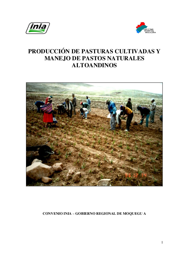 (PDF) PRODUCCIÓN DE PASTURAS CULTIVADAS Y MANEJO DE PASTOS NATURALES ...