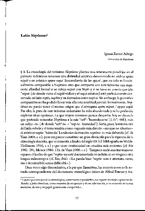 (PDF) Adiego (2017) Latin Neptunus