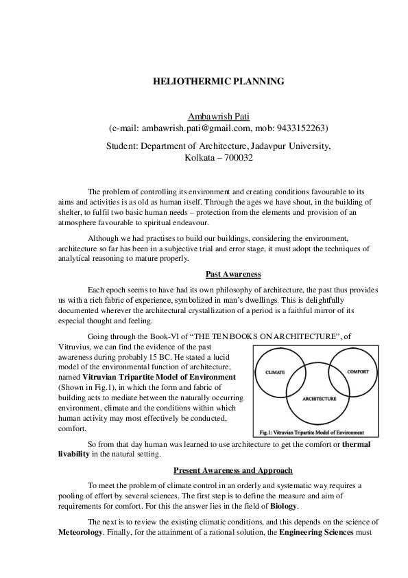 (PDF) HELIOTHERMIC PLANNING
