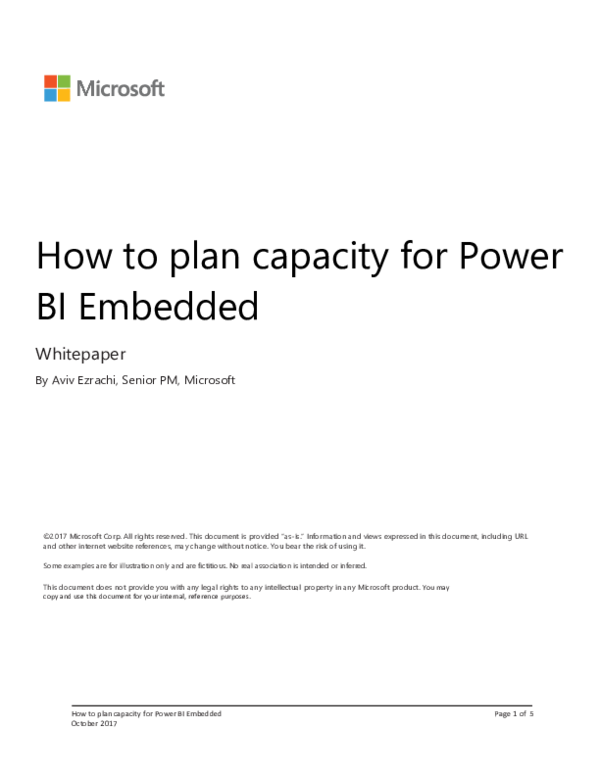 (PDF) How to plan capacity for Power BI Embedded How to plan capacity ...