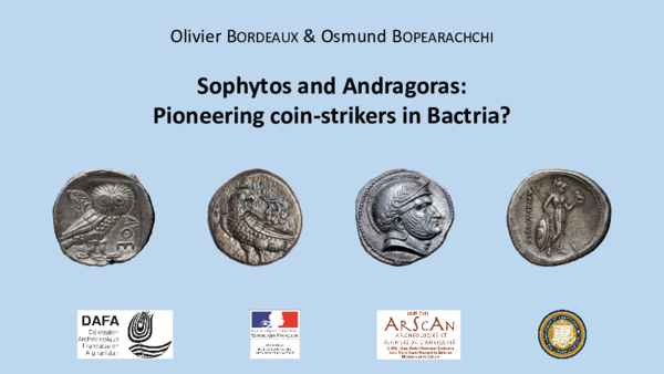 (PDF) Sophytos and Andragoras: Pioneering coin-strikers in Bactria?