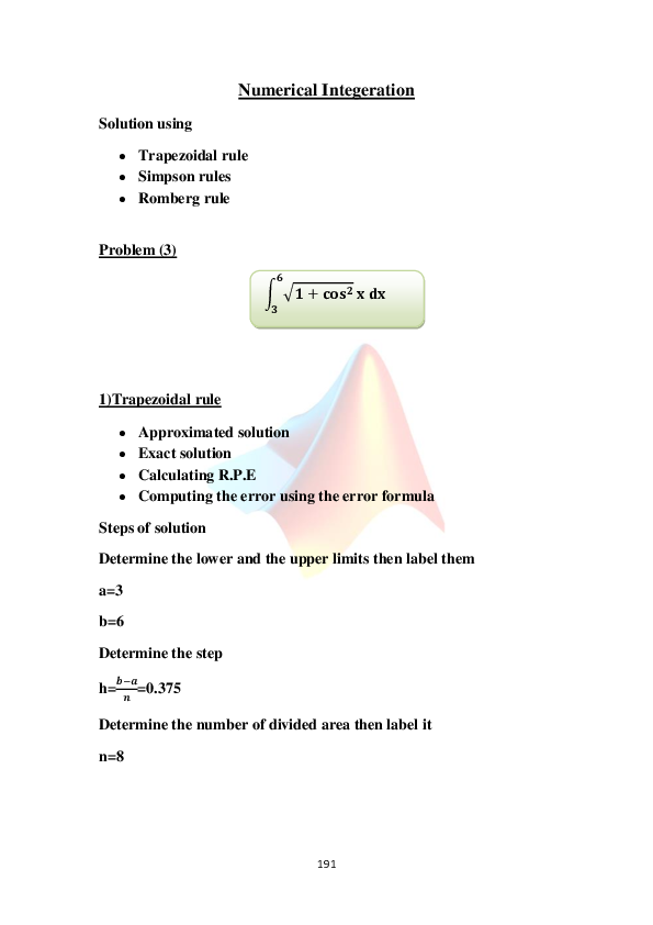 Pdf Book Of Numerical Methods Analysis Engineering Part 2 