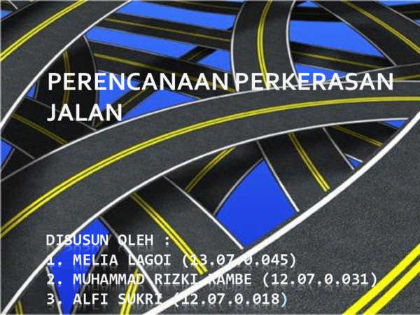 (PPT) Perencanaan Perkerasan jalan.pptx