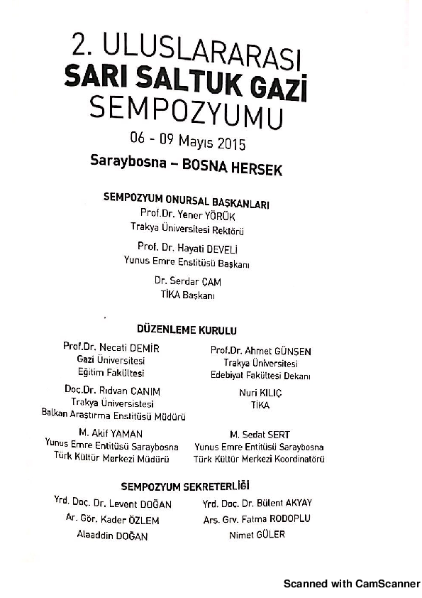 (PDF) Blagay'da Bulunan Sarı Saltuk Türbesi ve Sarı Saltuk Etrafında ...