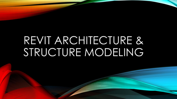 (PPT) Revit Architecture Structure Modelling C1