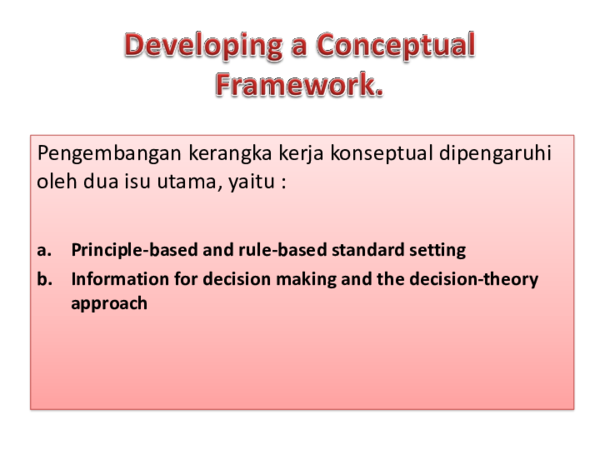 (PPT) Developing a Conceptual Framework (TA)