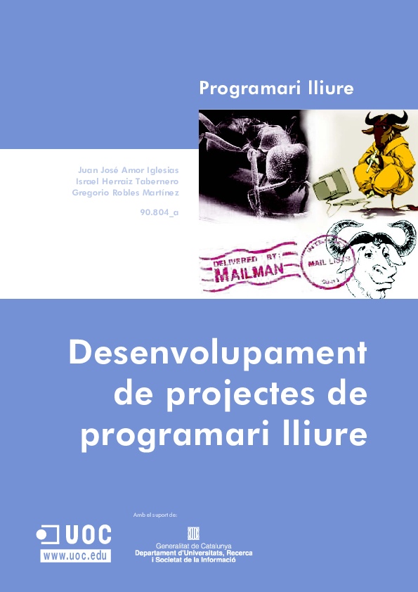 (PDF) Desenvolupament de projectes de programari lliure
