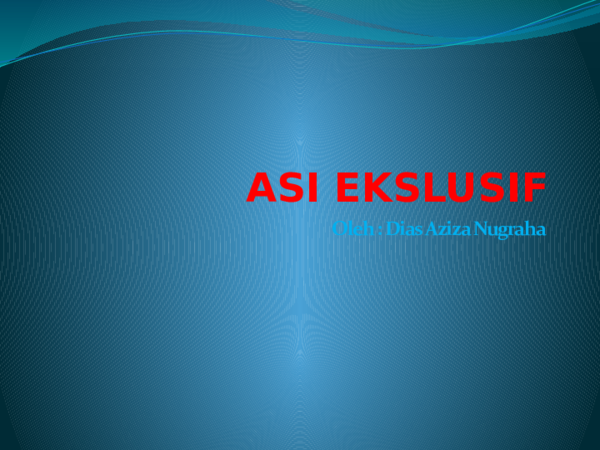 (PPT) ASI EKSKLUSIF