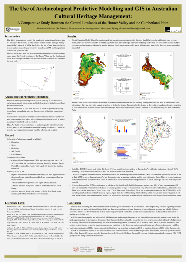 (PDF) Poster: The Use of Archaeological Predictive Modelling and GIS in ...