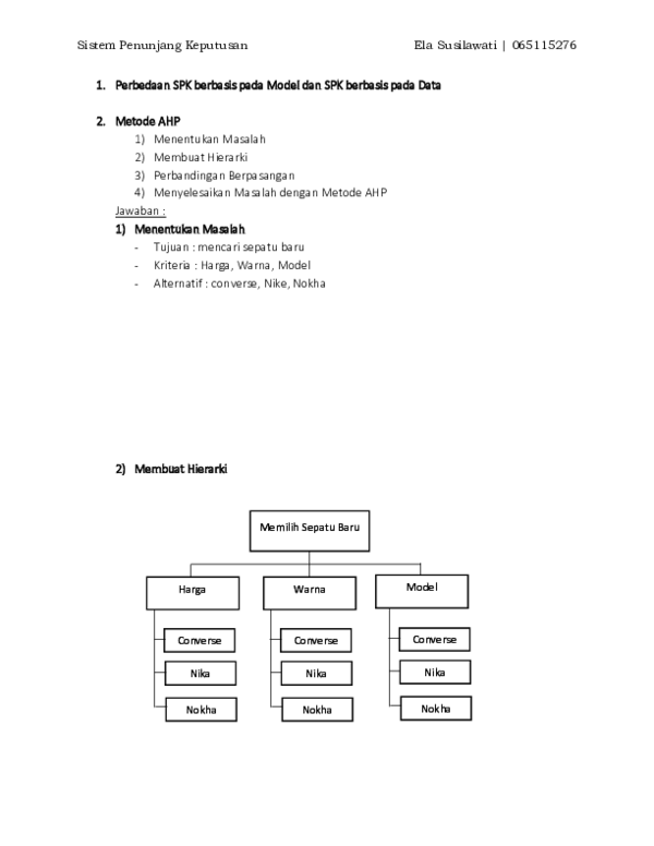 (DOC) Perbedaan SPK berbasis pada Model dan SPK berbasis pada Data ...